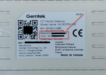 Connect Gemtek Gateway via Wi-Fi